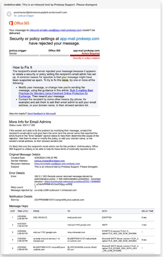 Shared Email - Email Redirect Setup Instructions for Microsoft 365